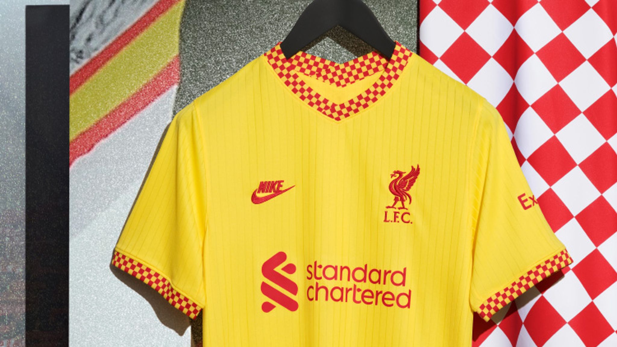 Liverpool reveal Euro-themed third strip
