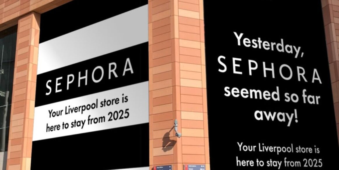 Sephora reveals its Liverpool launch date